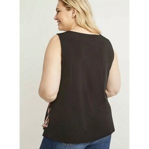 Lane Bryant | Tops | Lane Bryant Floral Layer Tank Nwt | Poshmark